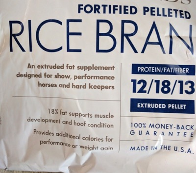 Pro Equine Grooms - The Basics of Feeding Rice Bran to Horses