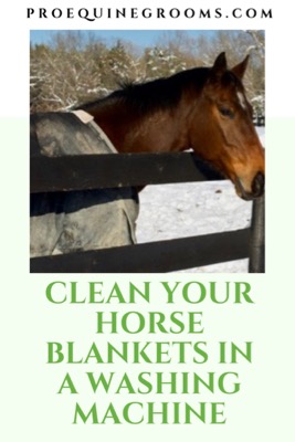 Pro Equine Grooms - How to Wash Your Horse Blankets in the Washer